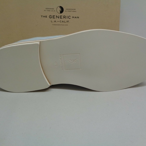 Generic Man | Shoes | Generic Man Surplus Size Florentine Blue Canvas ...